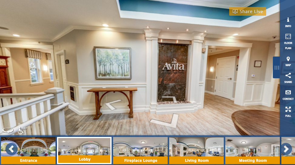 Avita of Needham Virtual Tour - Memory Care Community