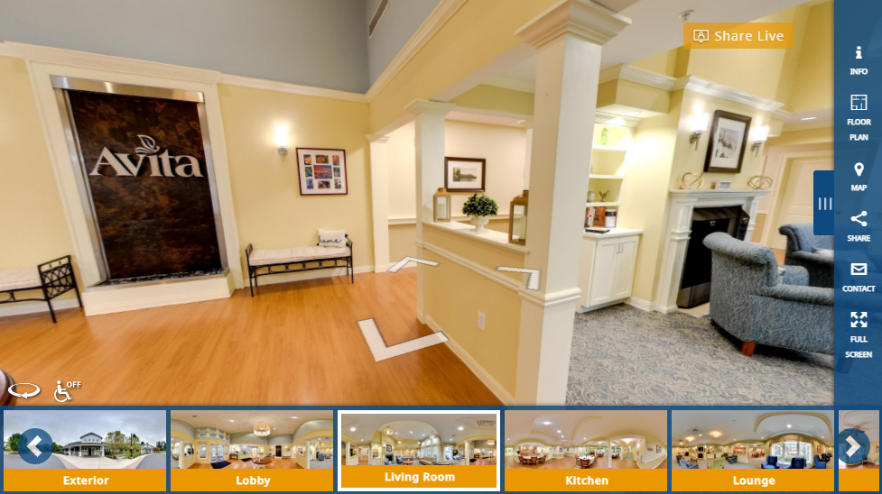 Avita of Stroudwater Virtual Tour - Memory Care Community
